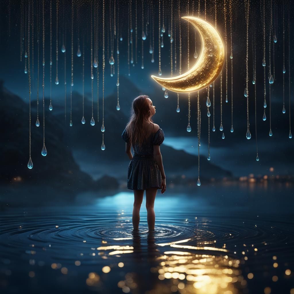 Rainy Goodnight - AI Generated Artwork - NightCafe Creator