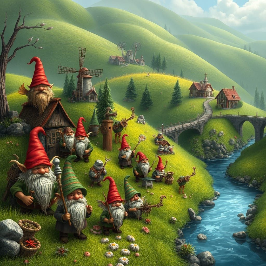 A Day in Gnomeland - A Day in Gnomeland