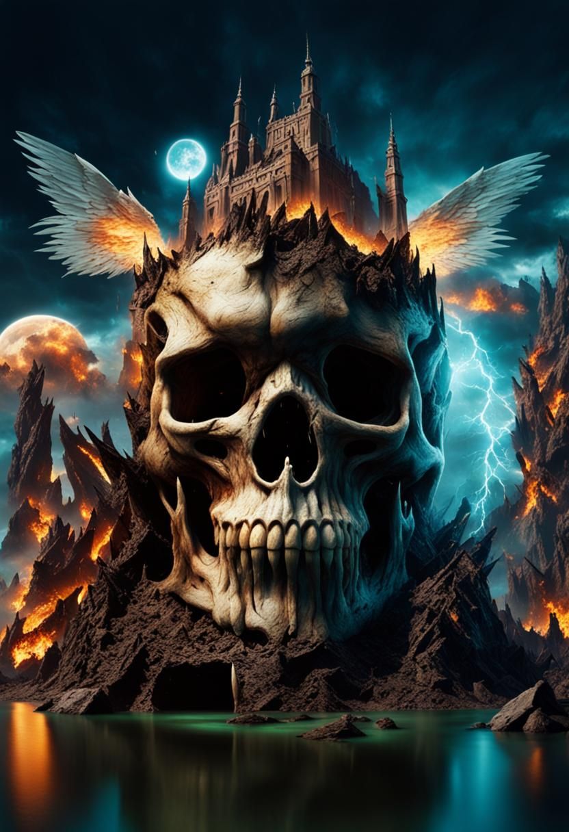 Hellscape - AI Generated Artwork - NightCafe Creator