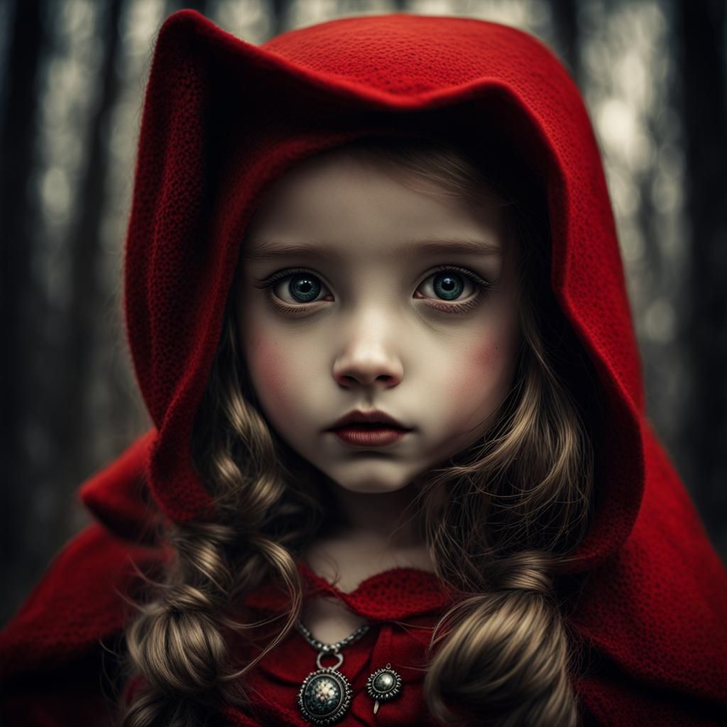 Little Red Riding Hood - AI Generated Artwork - NightCafe Creator