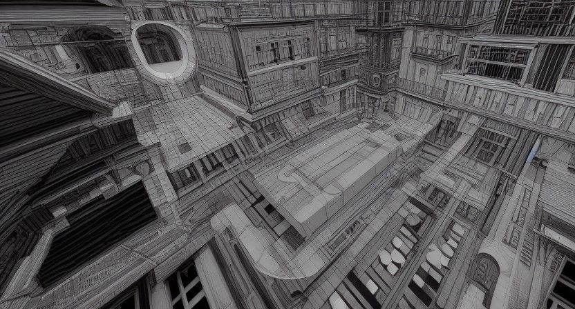 spatial anomaly intricately detailed hyperrealism ambient occlusion ...