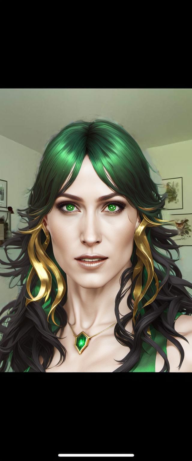 a very high photo realistic dressed in Loki the god of mischief styled ...