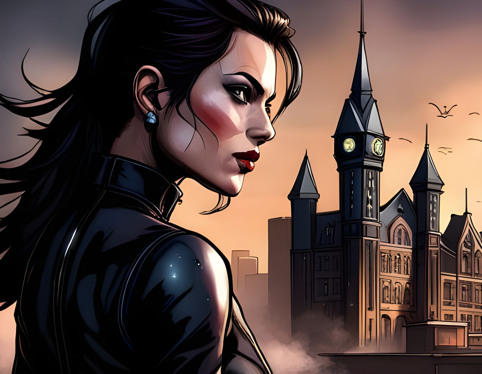 Selina Kyle "The Cat" - AI Generated Artwork - NightCafe Creator