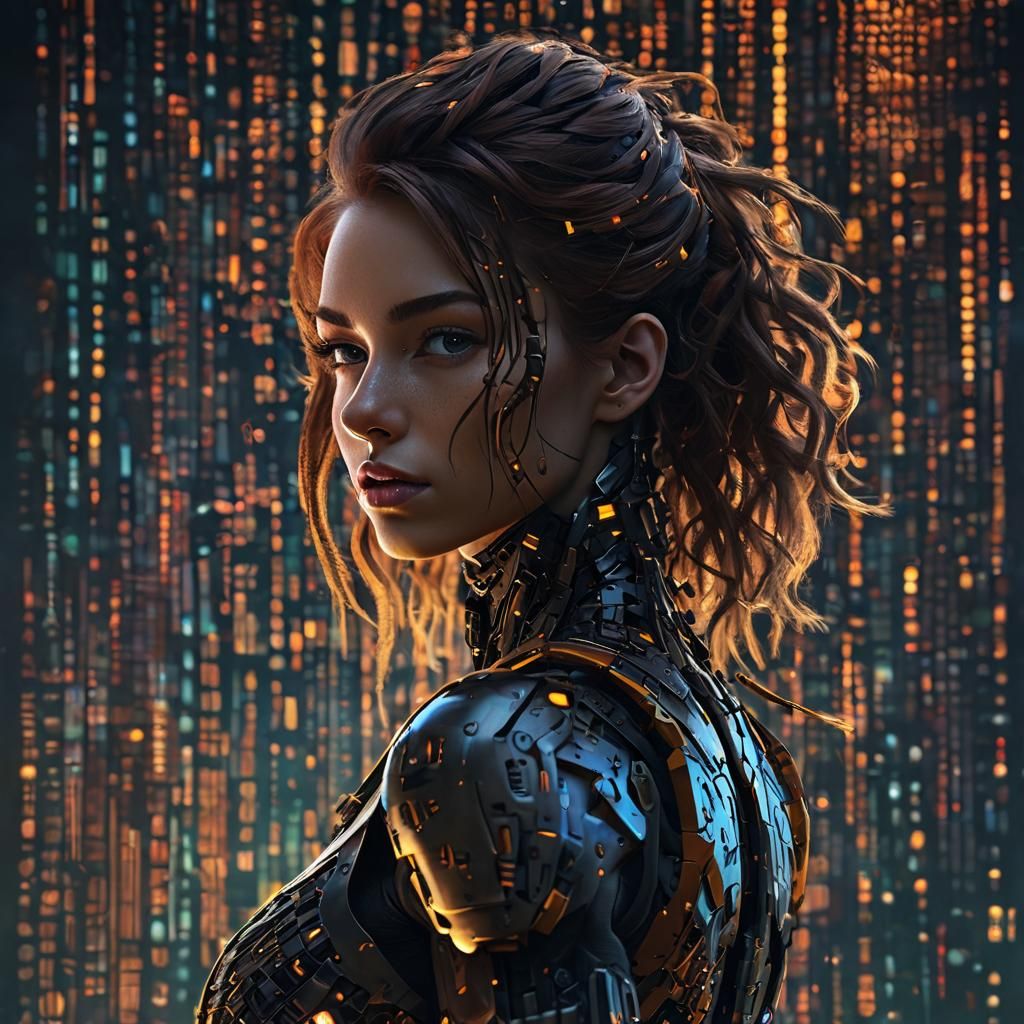 Digital diva - AI Generated Artwork - NightCafe Creator