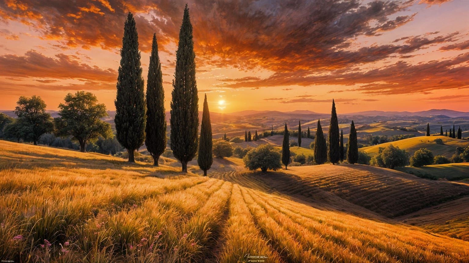 Tuscan Sunset - Tuscan Sunset