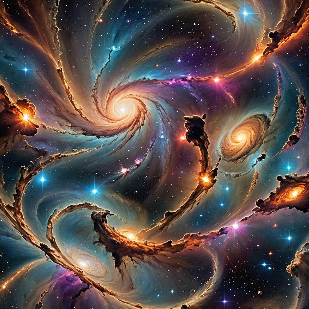 colossal celestial canvas - AI Generated Artwork - NightCafe Creator