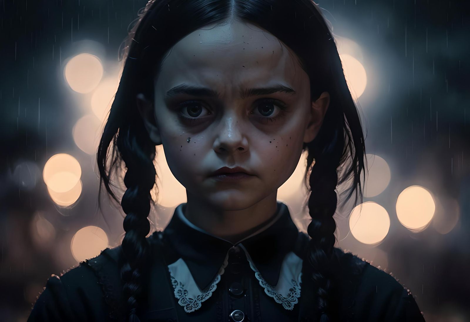 Wednesday Addams, Christina Ricci - AI Generated Artwork - NightCafe ...