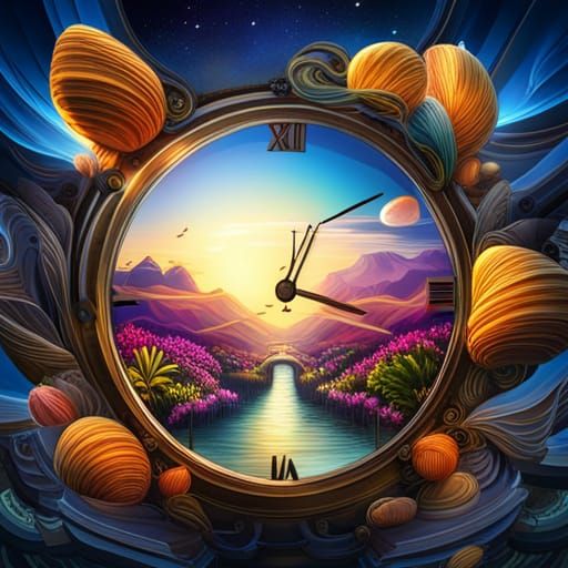 The World Of Time - AI Generated Artwork - NightCafe Creator