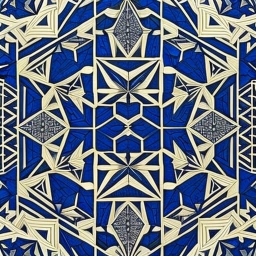 Geometric Art - AI Generated Artwork - NightCafe Creator