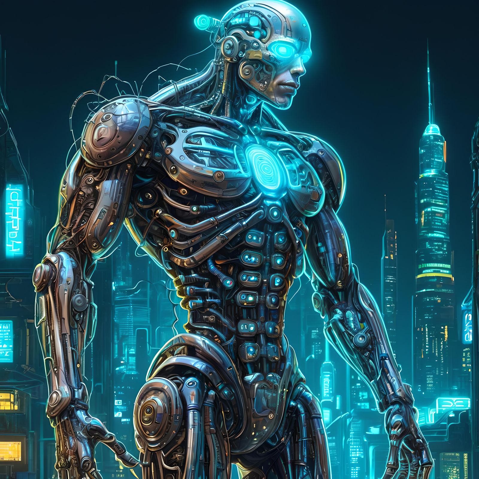 The Bio Man - AI Generated Artwork - NightCafe Creator