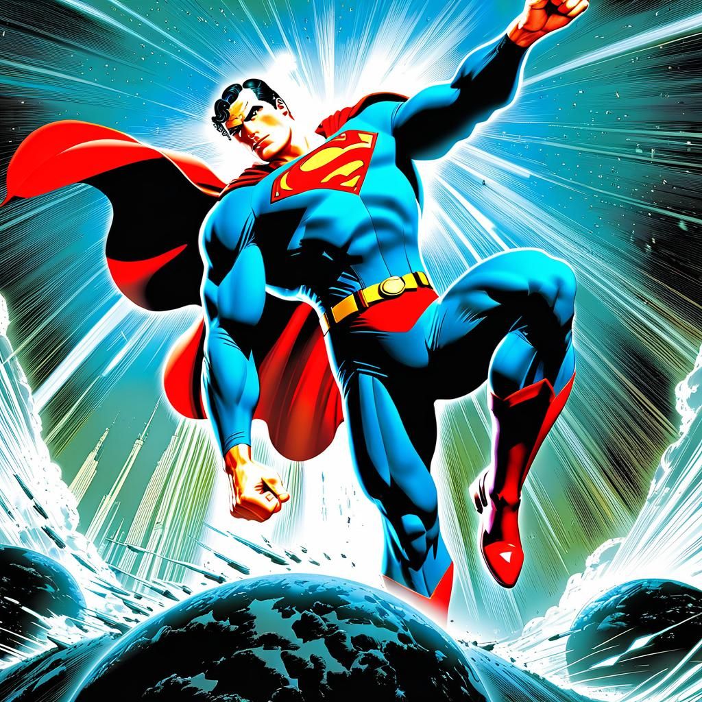 superman - AI Generated Artwork - NightCafe Creator