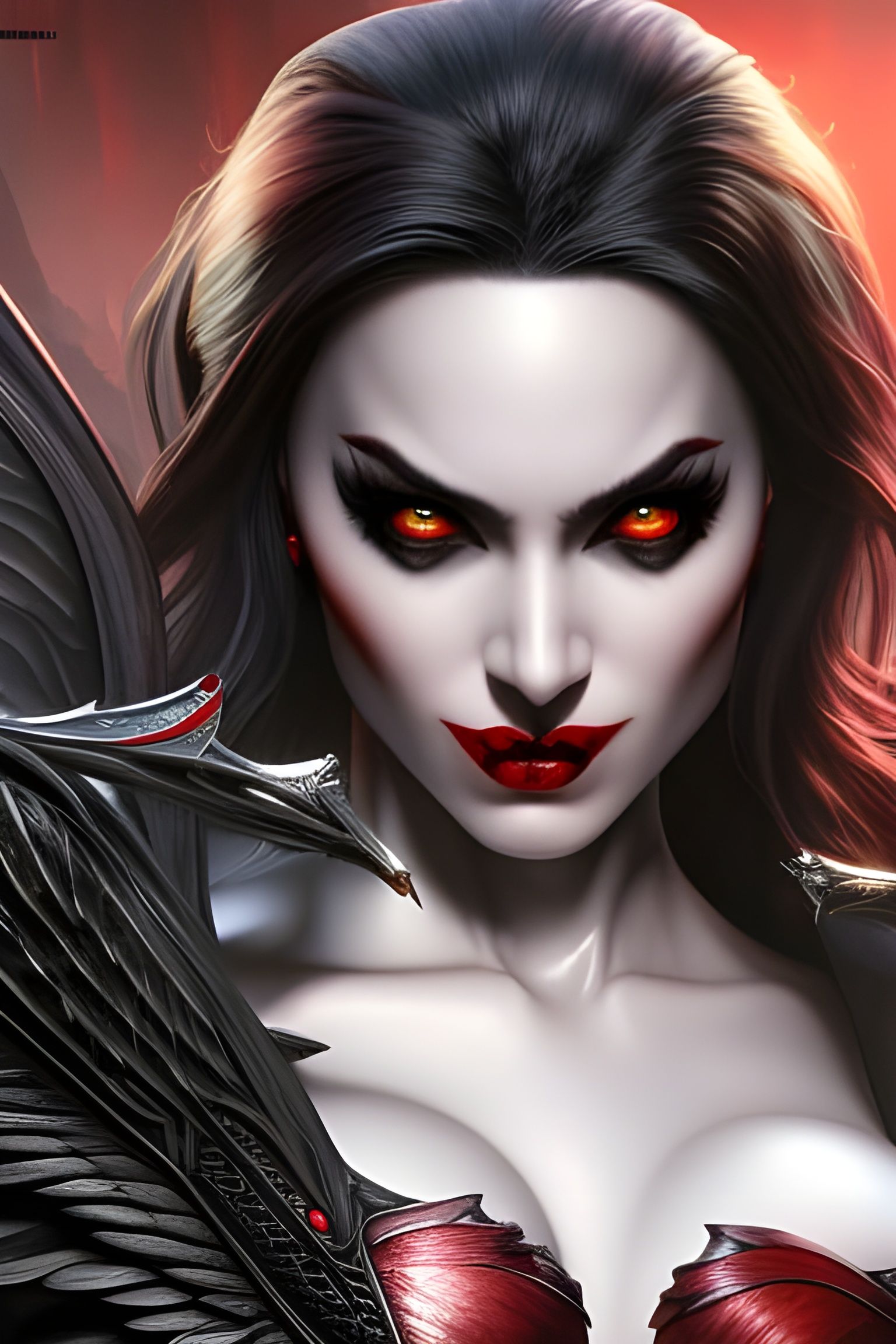 Another Vampiress Woman - AI Generated Artwork - NightCafe Creator
