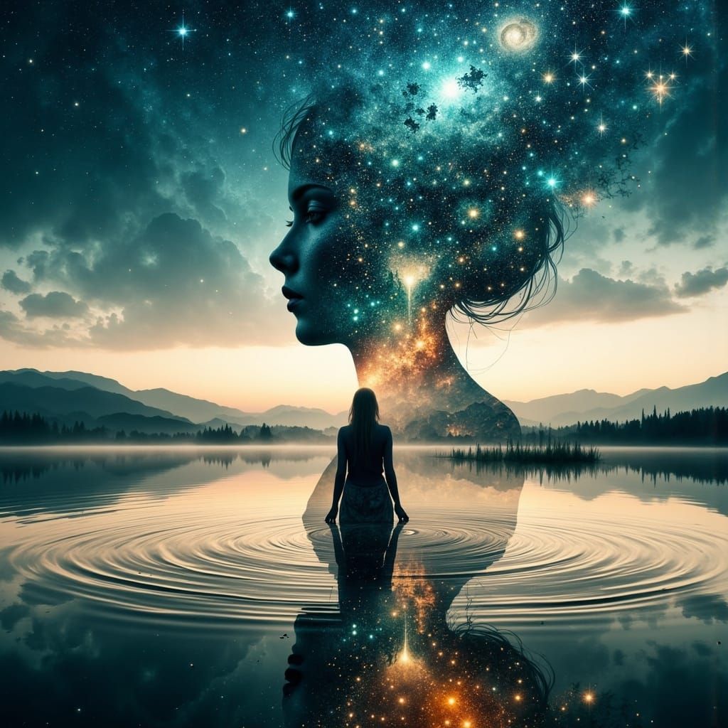 Cosmic Reflection: The Universe Within and Beyond