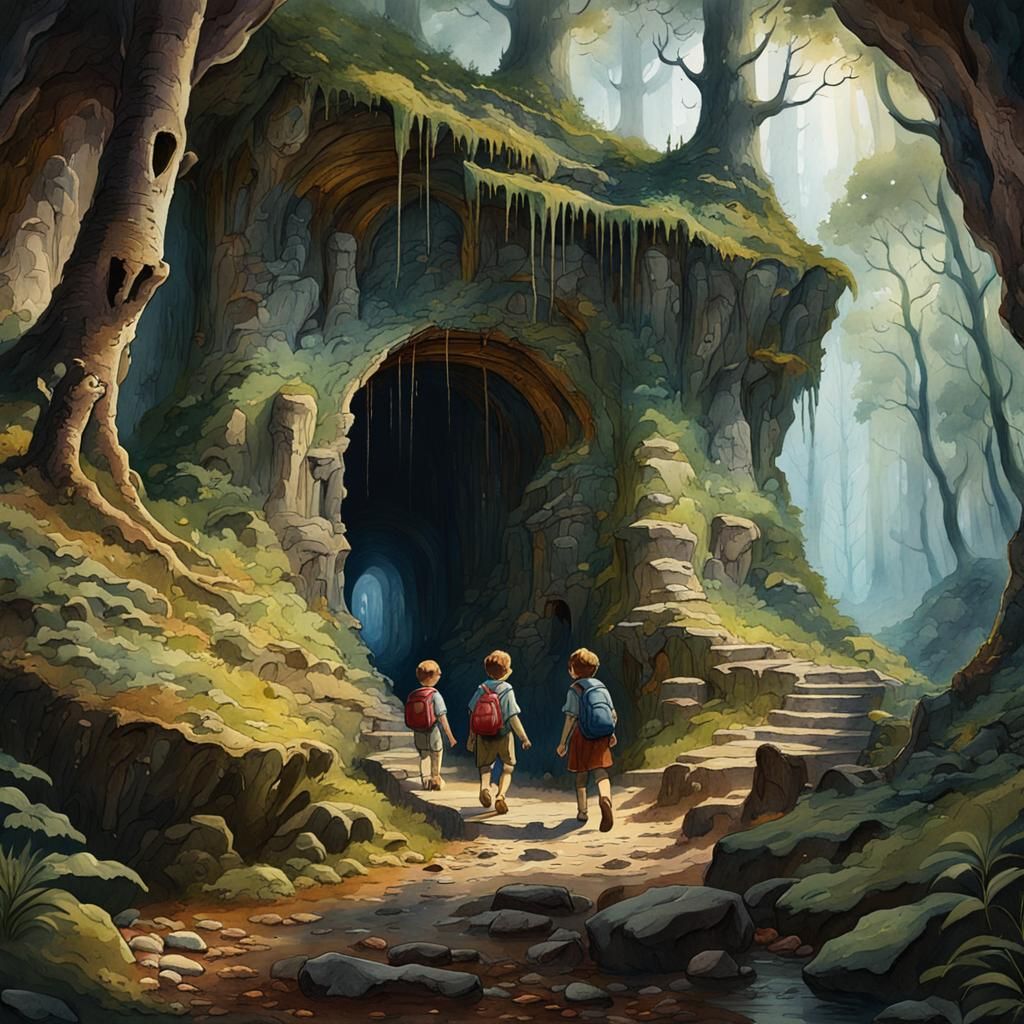 Sibling Adventure - AI Generated Artwork - NightCafe Creator