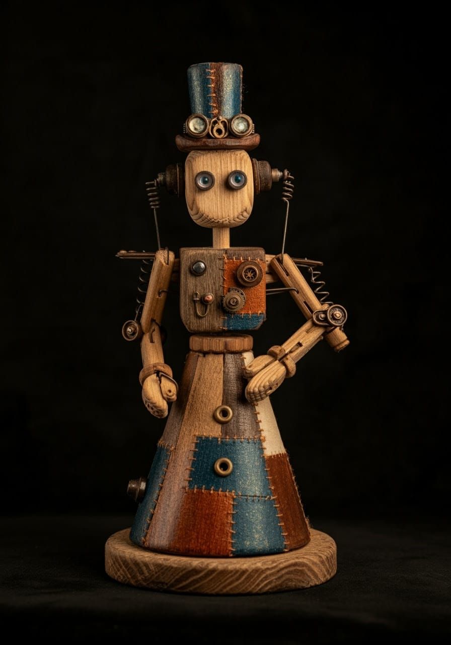 Patchwork Cybercraft Cybersteamcorepunk Doodads Zoomorphic Automata