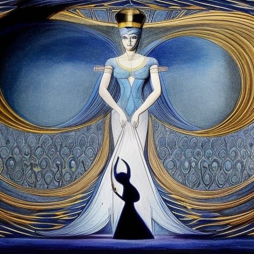 The Magic Flute: Queen of the Night - AI Generated Artwork - NightCafe Creator