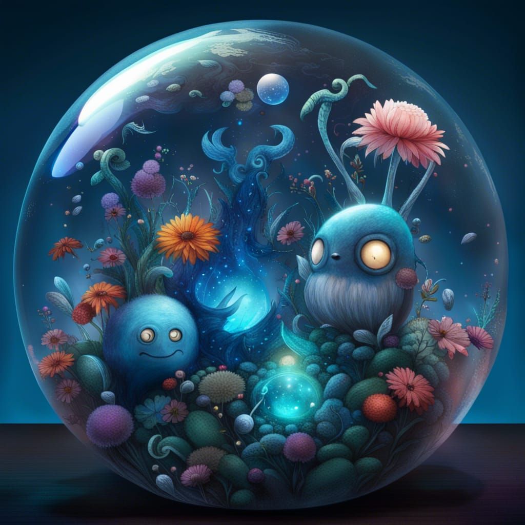 creature ball - AI Generated Artwork - NightCafe Creator