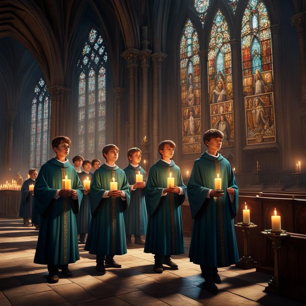 Sunday worship - AI Generated Artwork - NightCafe Creator