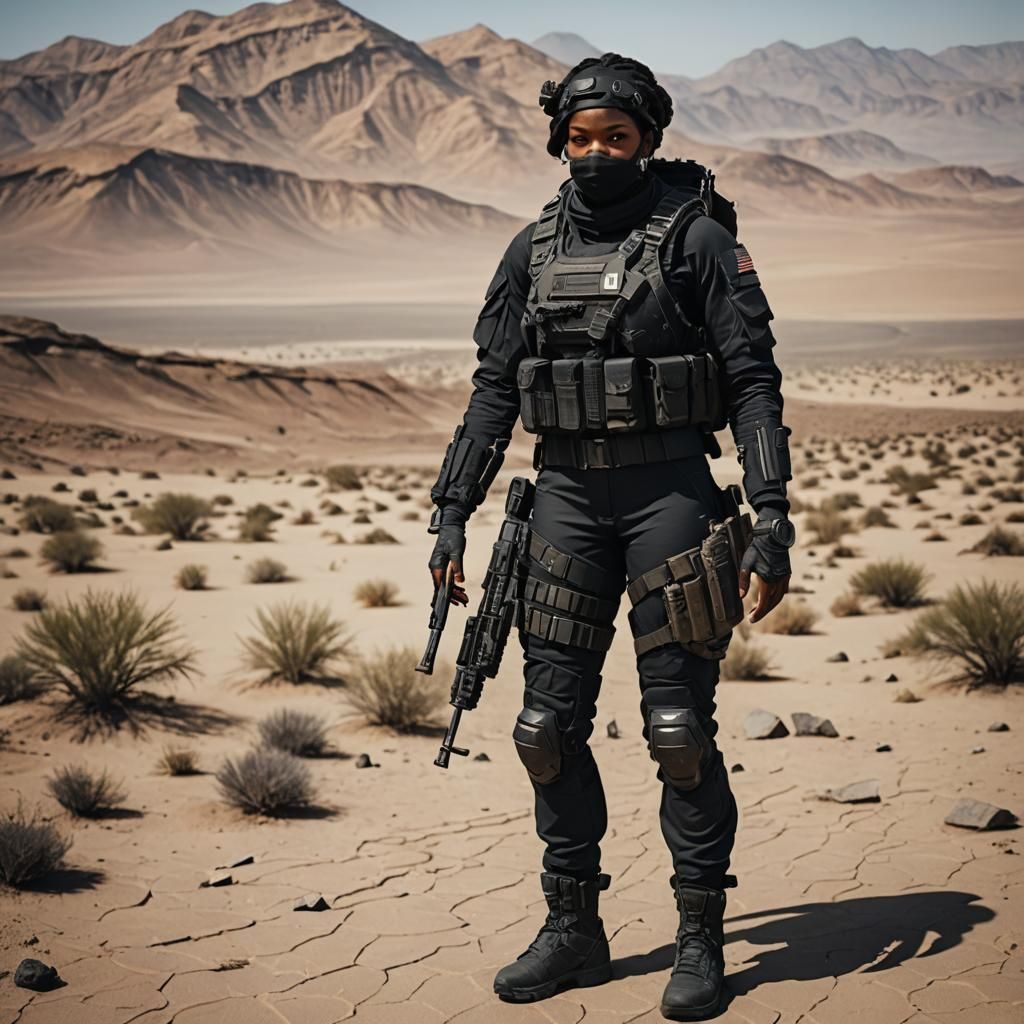 Dreset Black Ops - AI Generated Artwork - NightCafe Creator