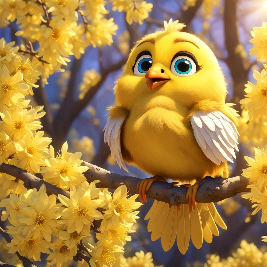 Happy Bird III - AI Generated Artwork - NightCafe Creator