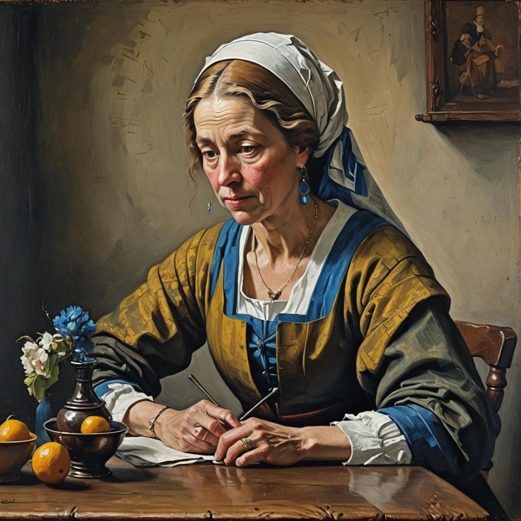 DUTCH PORTRAIT - AI Generated Artwork - NightCafe Creator