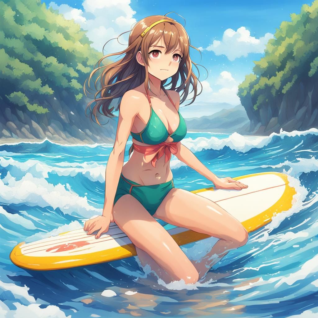 Surf - AI Generated Artwork - NightCafe Creator