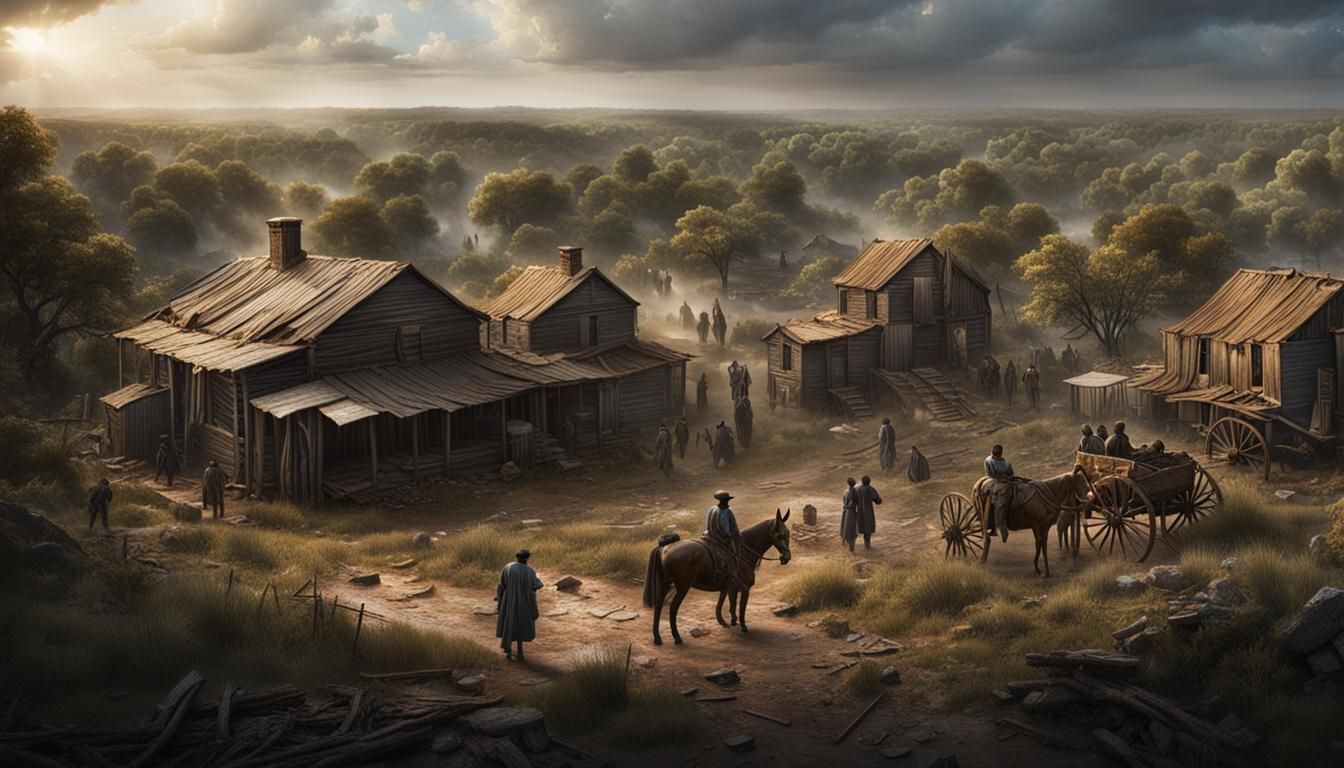 The promise of "40 acres and a mule" to freedmen during Reconstruction ...