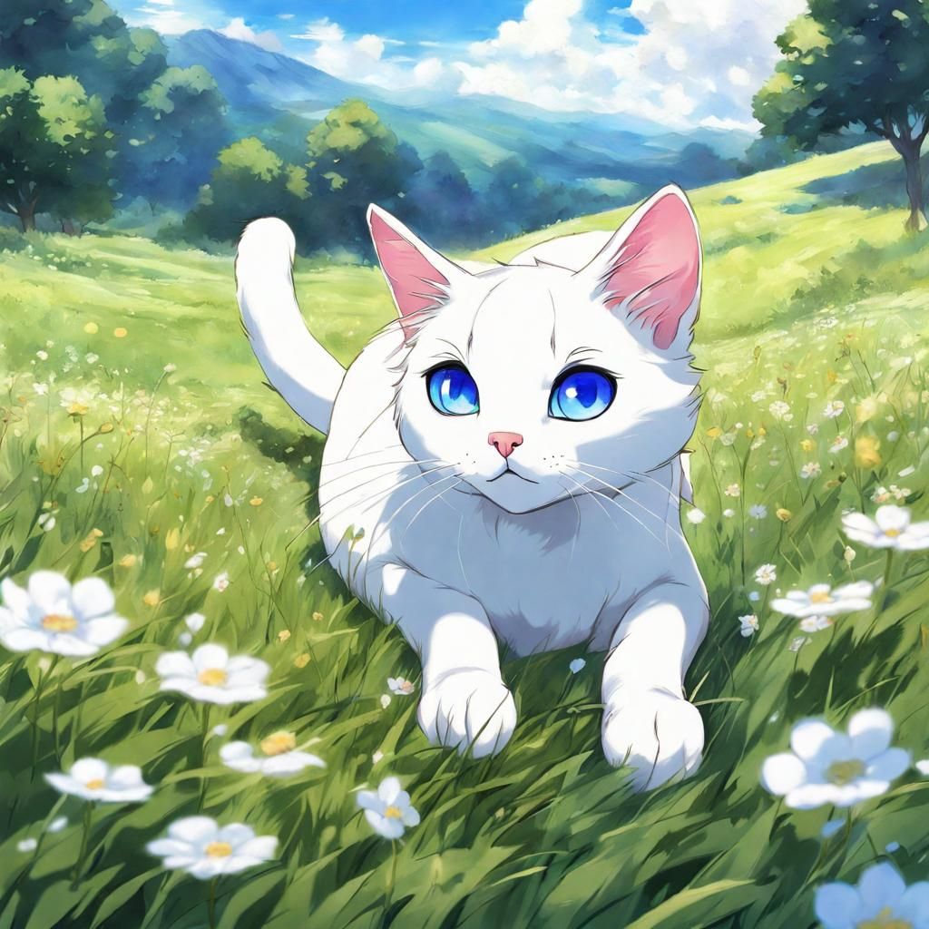 Snowy Fluff - AI Generated Artwork - NightCafe Creator