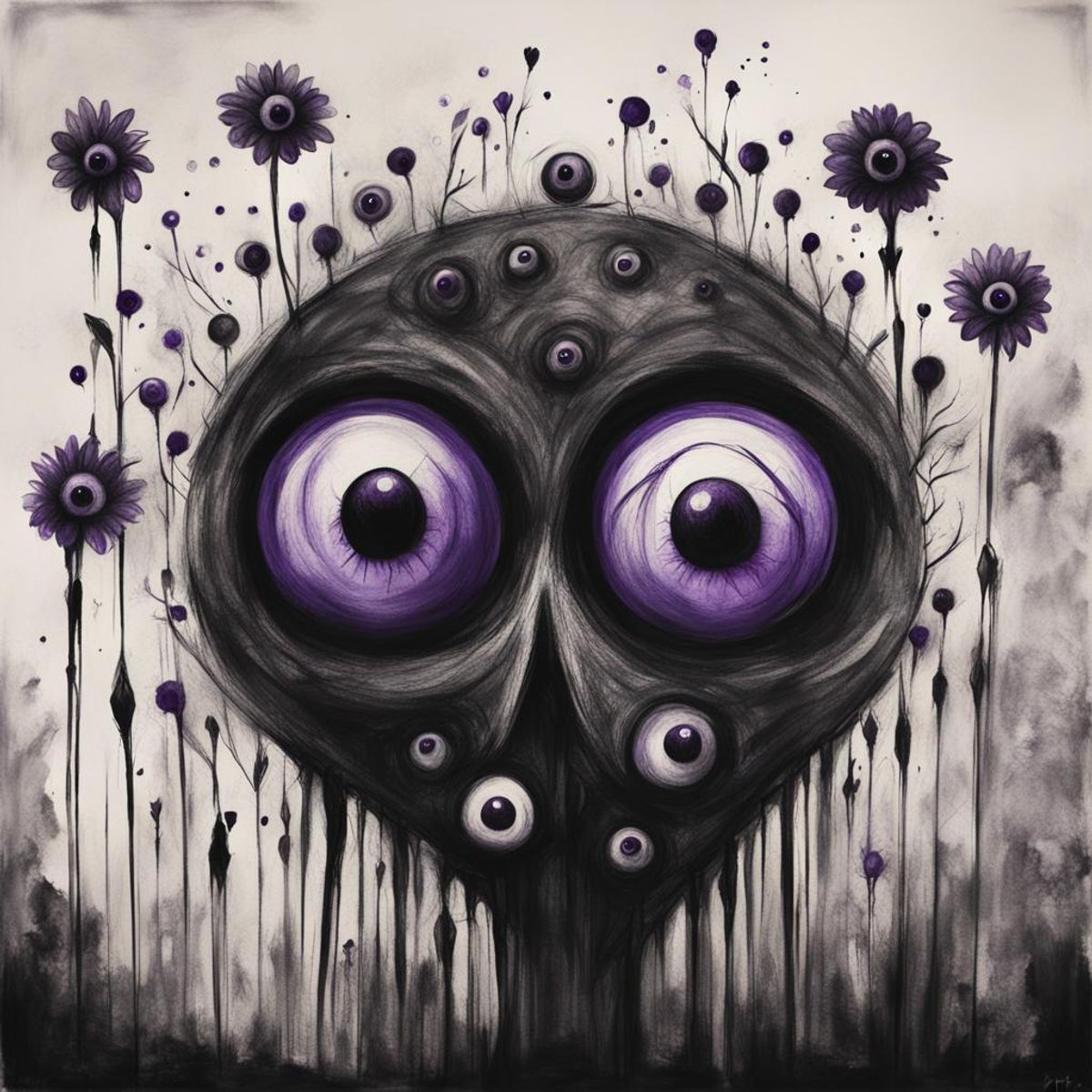 Scary flowers, idea autor in description, open prompt 🙂 - AI Generated ...