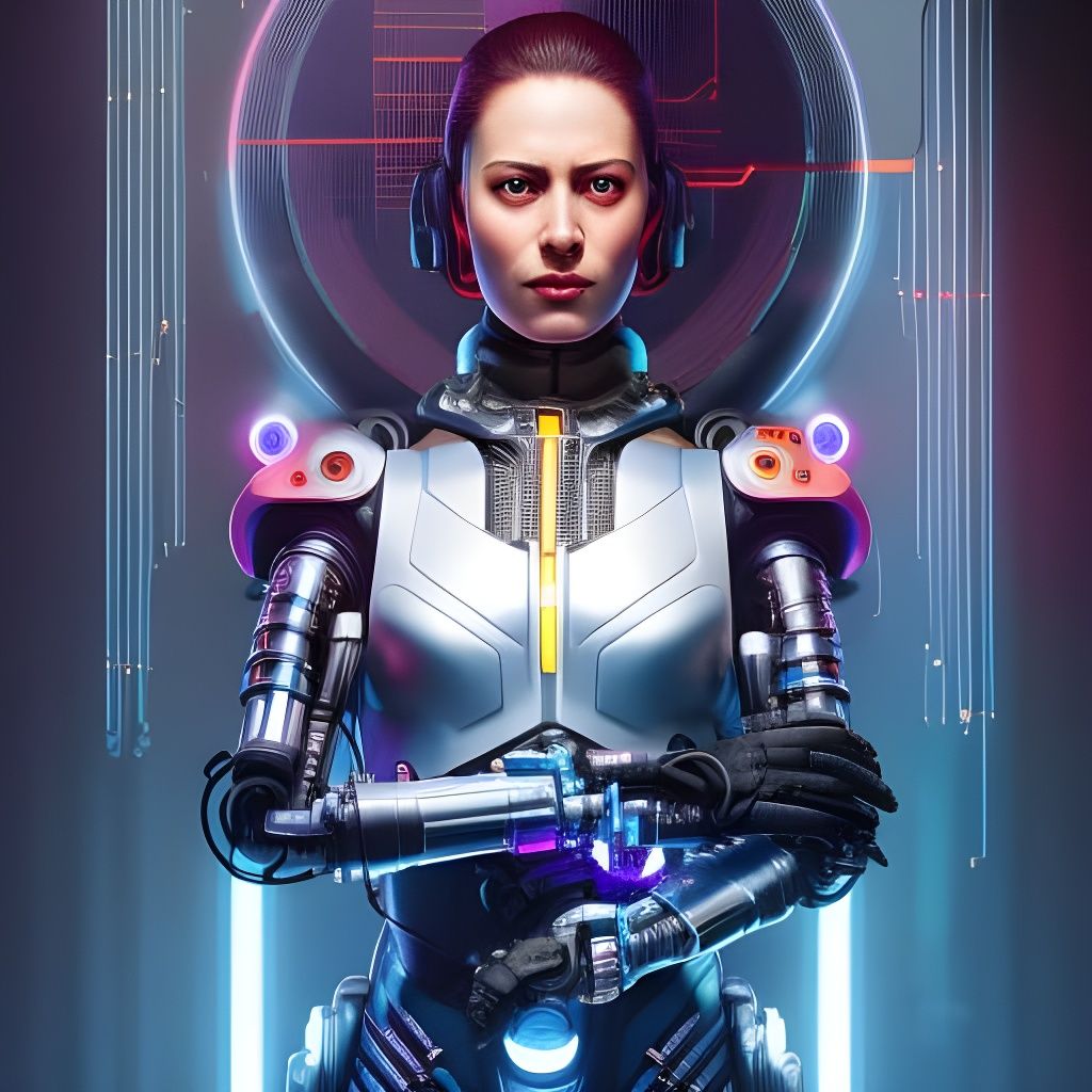 Experimental series: Cybernetic icons - AI Generated Artwork ...