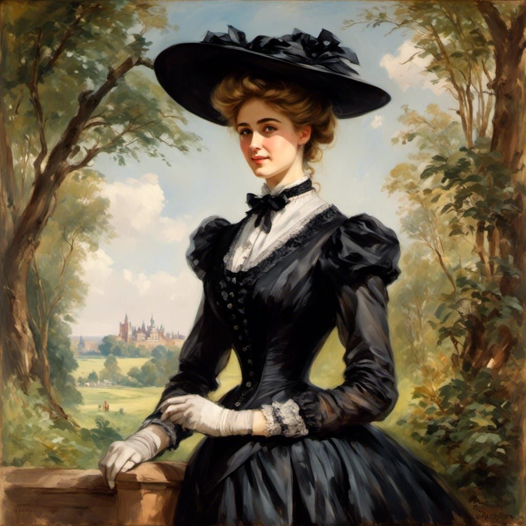 Victorian Modesty II - LoRA - NightCafe Creator