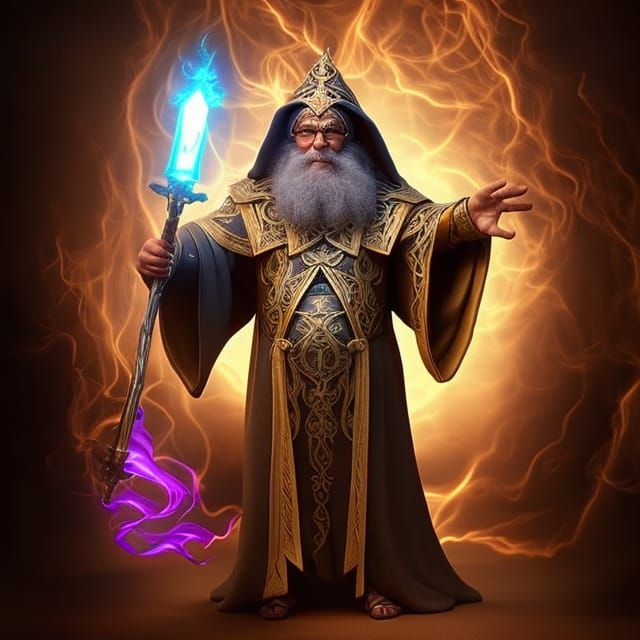 Old Wizard!!! - AI Generated Artwork - NightCafe Creator