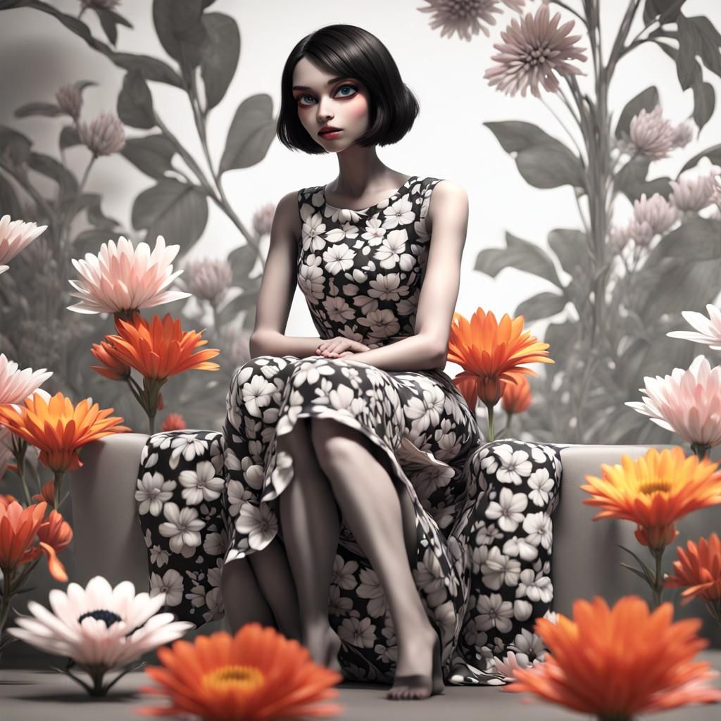 Chic and Artistic - AI Generated Artwork - NightCafe Creator