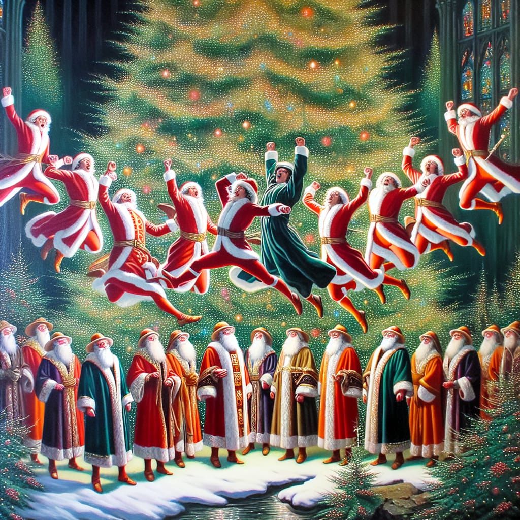 10 lords a leaping - 10 lords a leaping