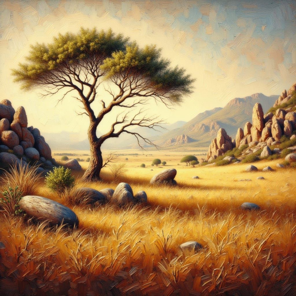 African Savannah - Lora Nature Portrait