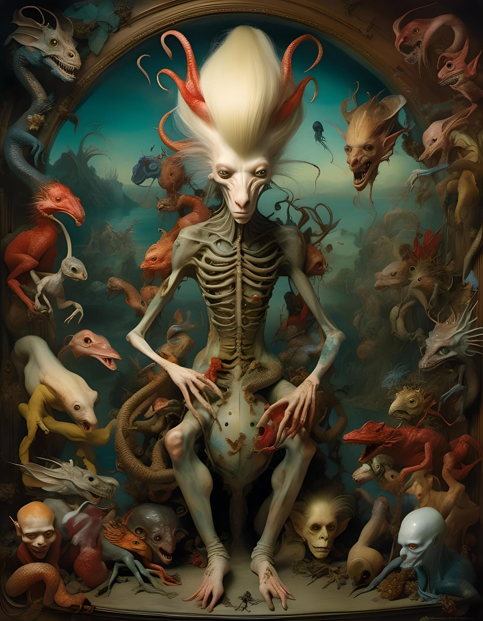 Dr. Moreau's Mutant Assistant #2 - AI Generated Artwork - NightCafe Creator