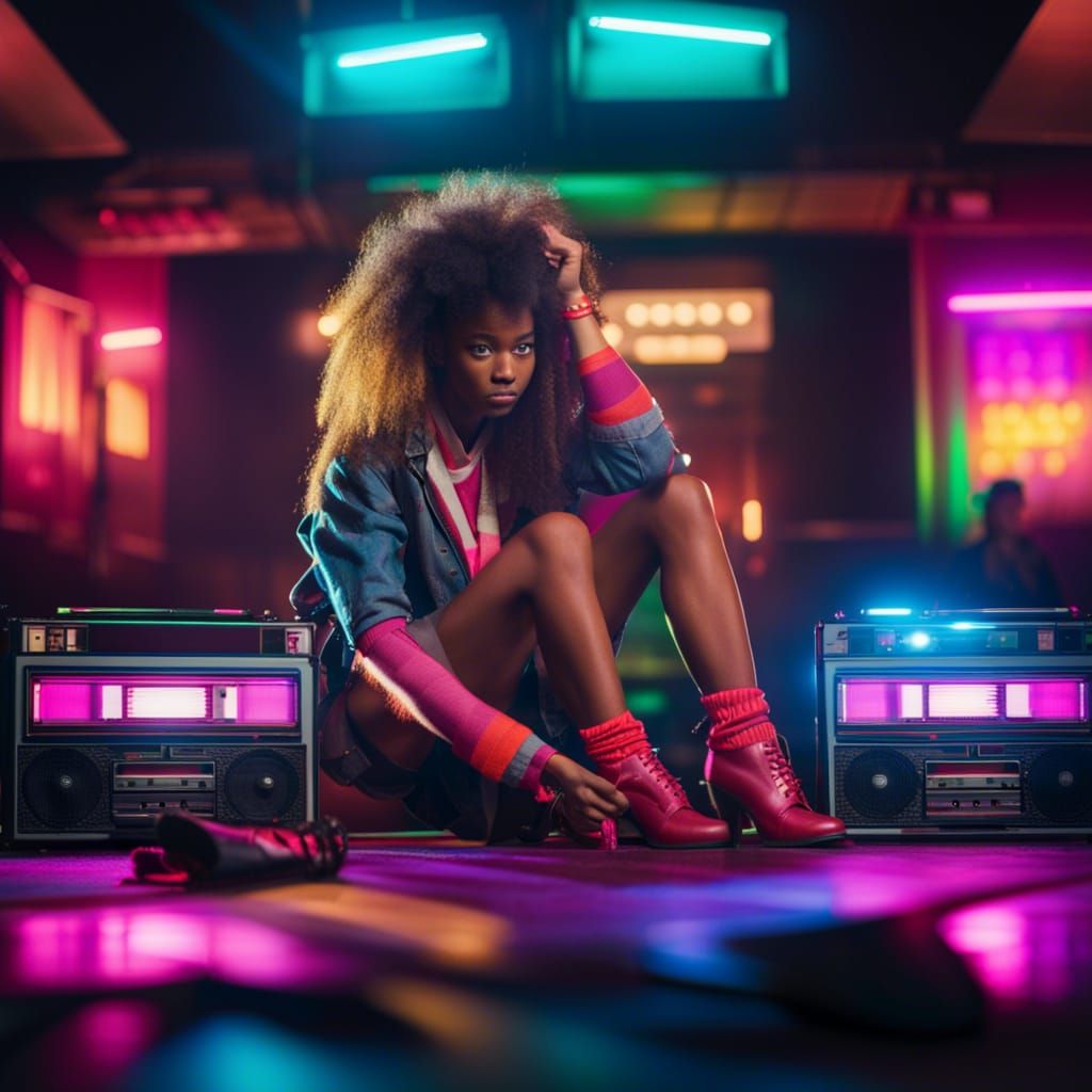 80s - AI Generated Artwork - NightCafe Creator