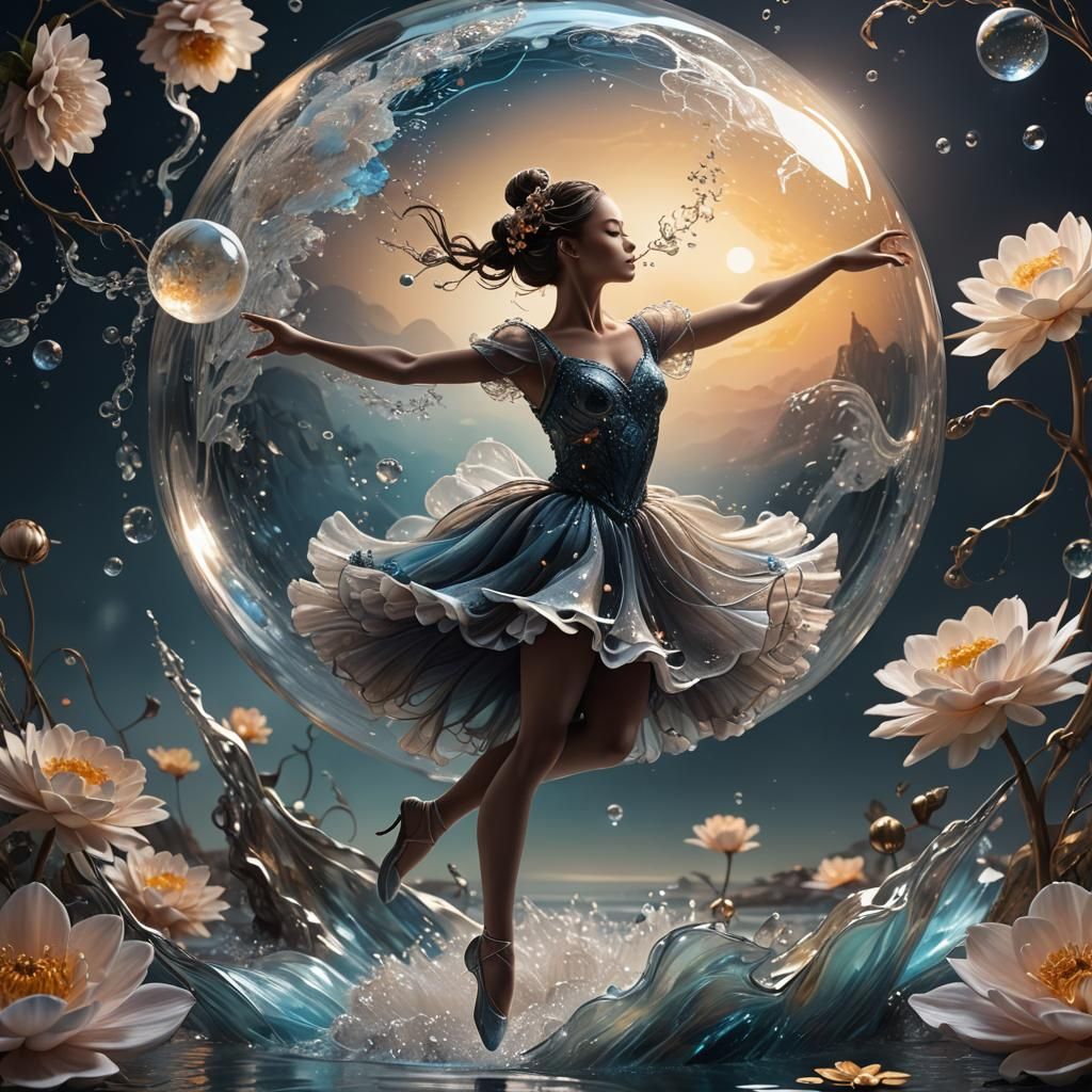 The Moonlight Ballet. - AI Generated Artwork - NightCafe Creator