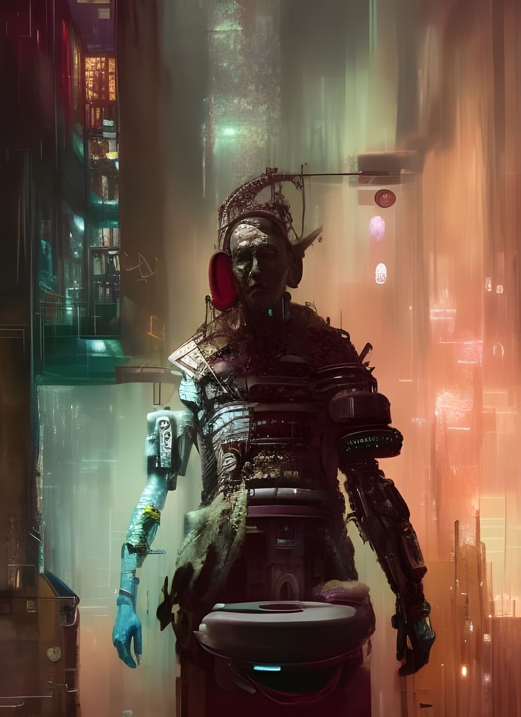 Ghouls of a Dystopia - AI Generated Artwork - NightCafe Creator