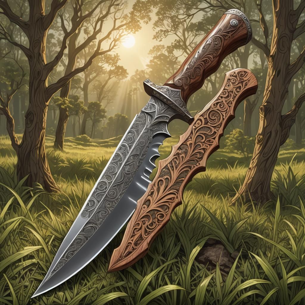 Blade itself - AI Generated Artwork - NightCafe Creator