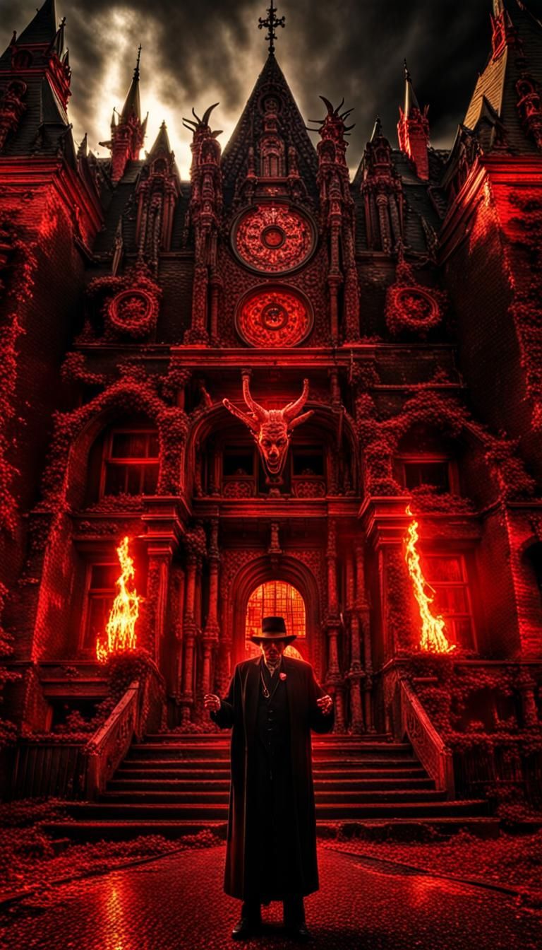 Welcome To Your Nightmare - AI Generated Artwork - NightCafe Creator