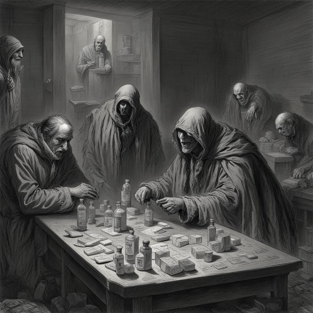 Drug Den - AI Generated Artwork - NightCafe Creator