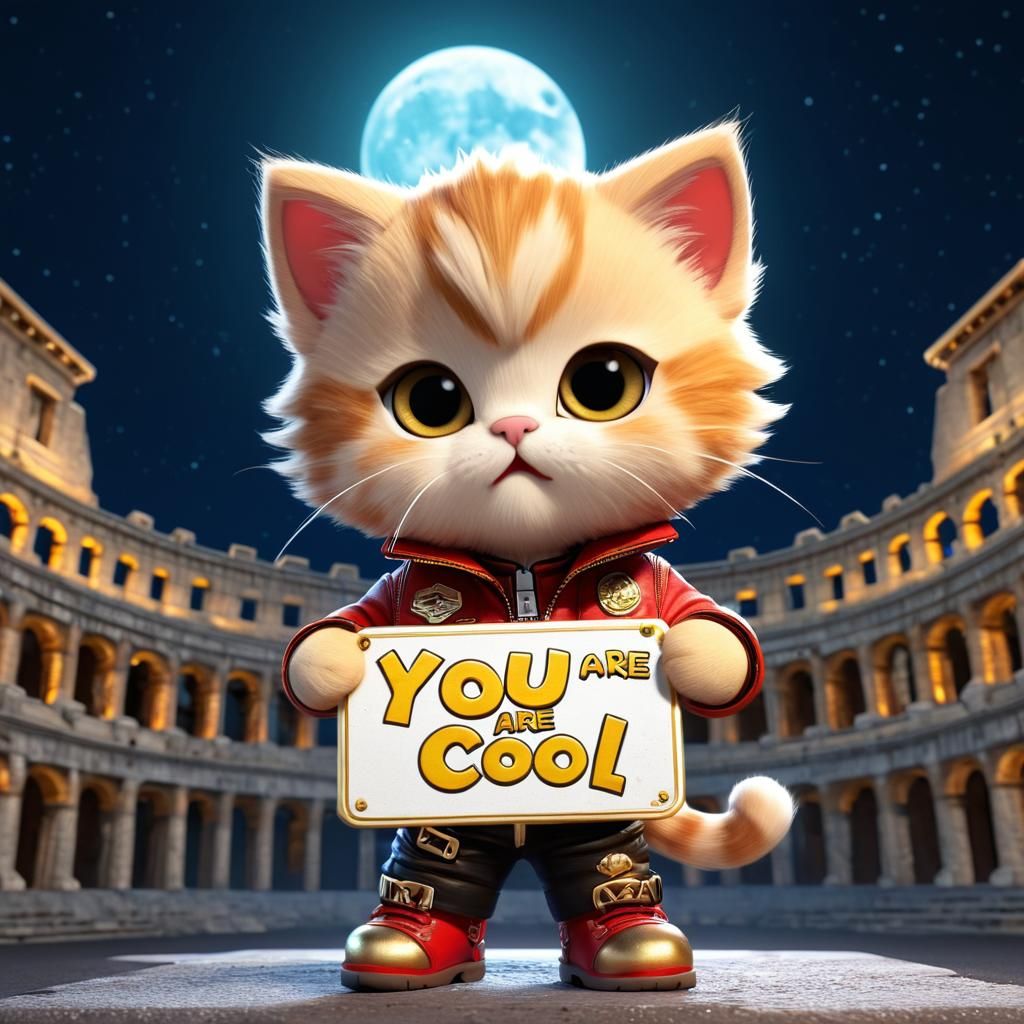 A cool cat - AI Generated Artwork - NightCafe Creator