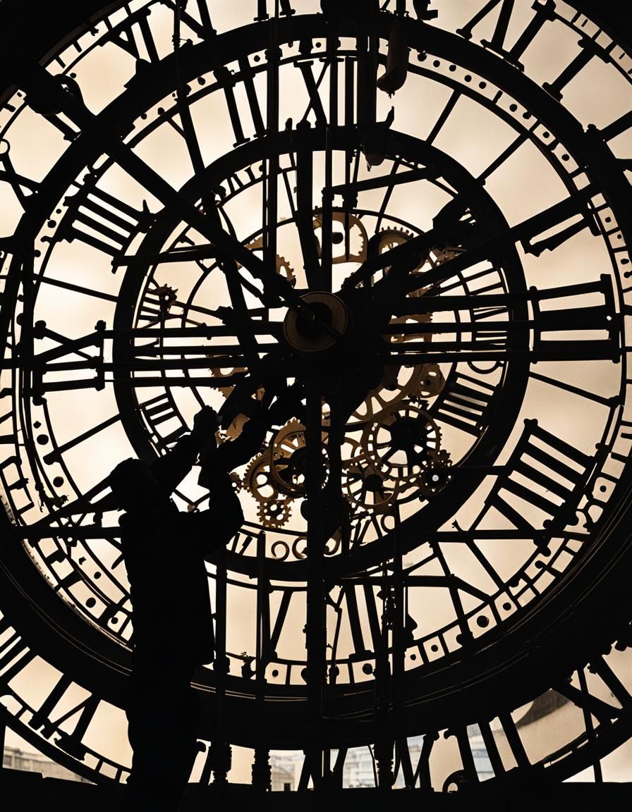 manipulating time - AI Generated Artwork - NightCafe Creator