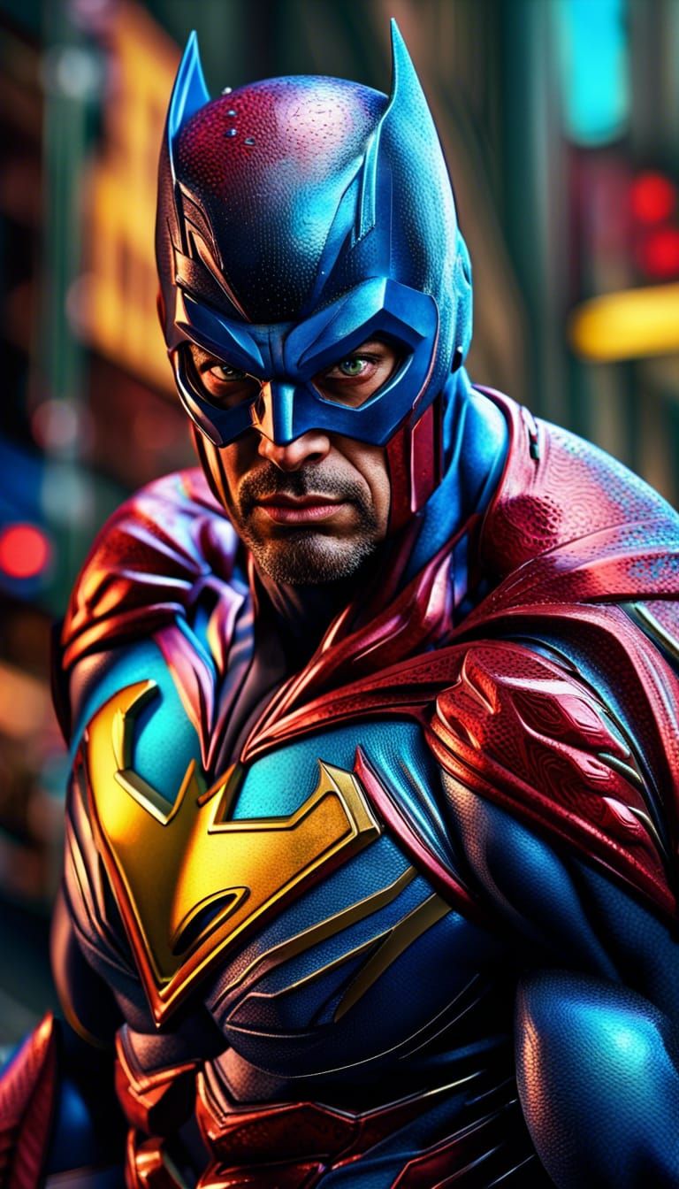 The Bat dude himself - AI Generated Artwork - NightCafe Creator