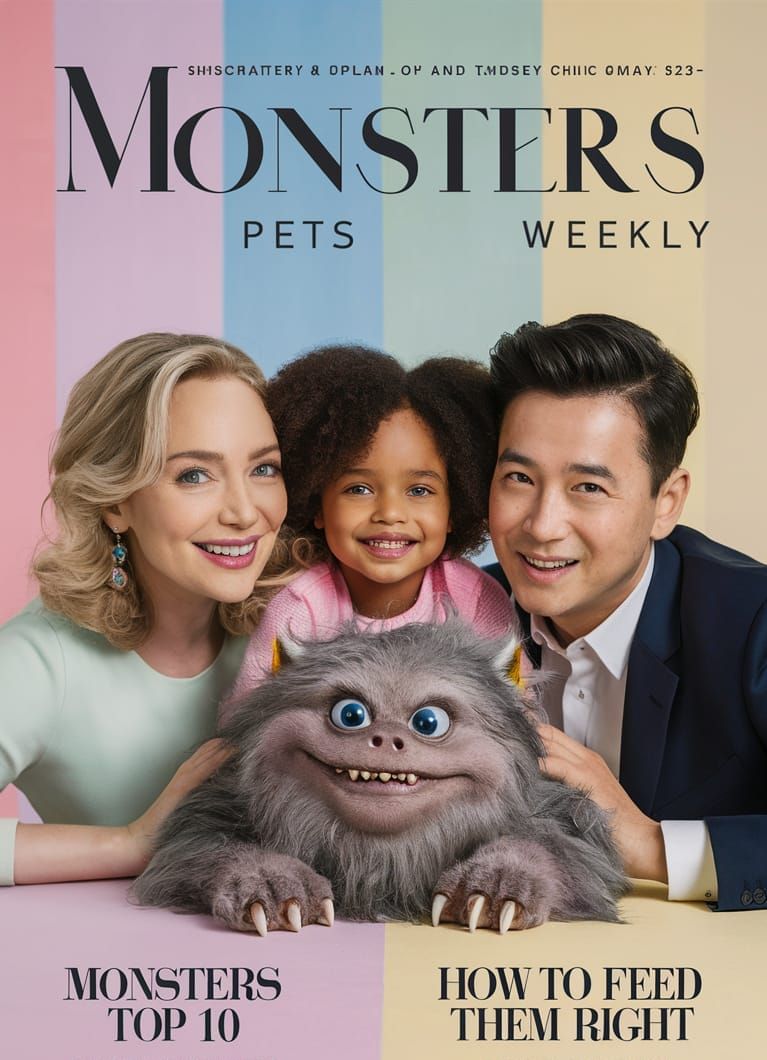 Monsters Pets Weekly - AI Generated Artwork - NightCafe Creator