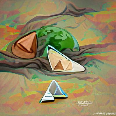 Triangle Earth Digital illustration - AI Generated Artwork - NightCafe ...