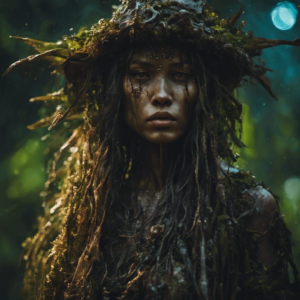 Swamp druid - AI Generated Artwork - NightCafe Creator