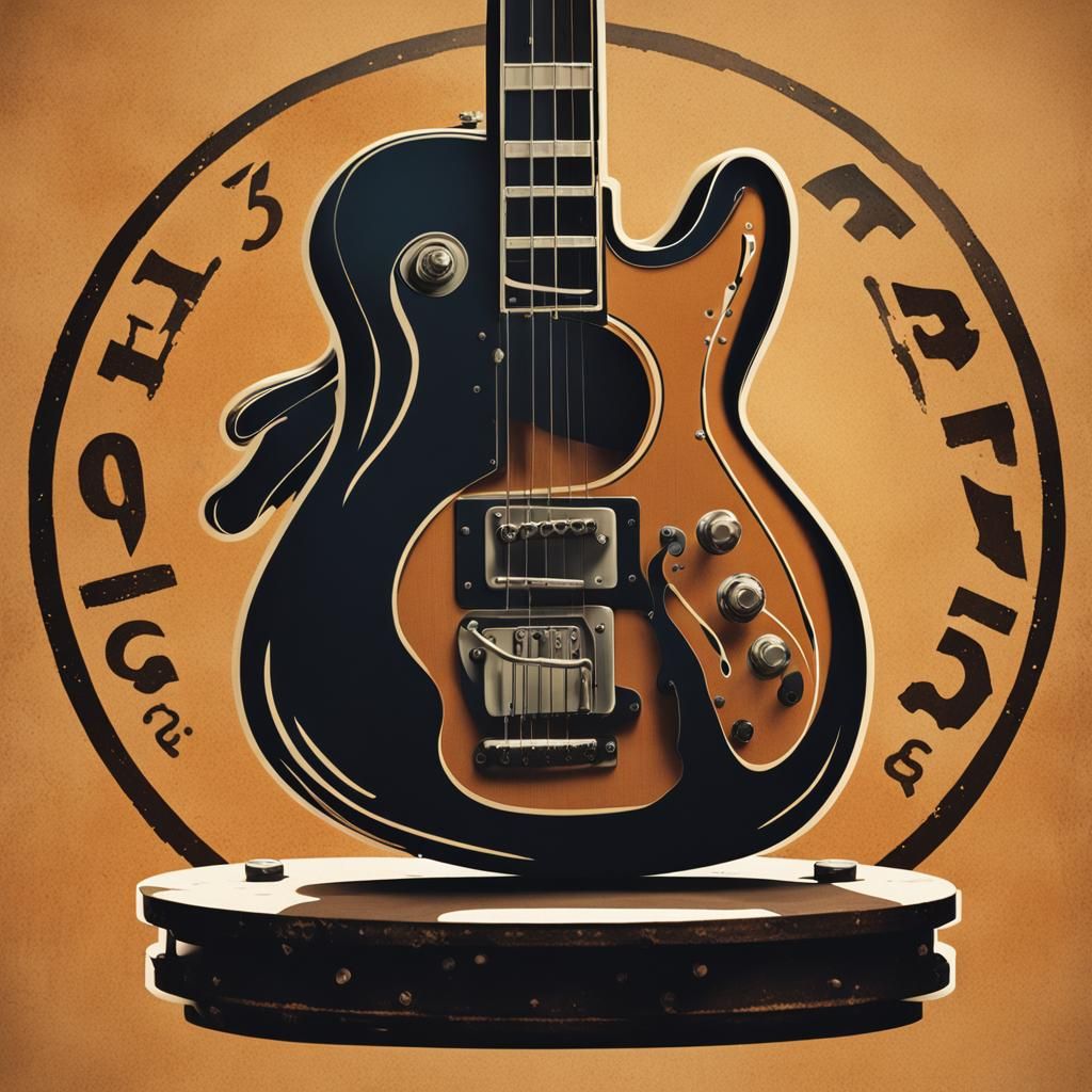 Guitar - AI Generated Artwork - NightCafe Creator
