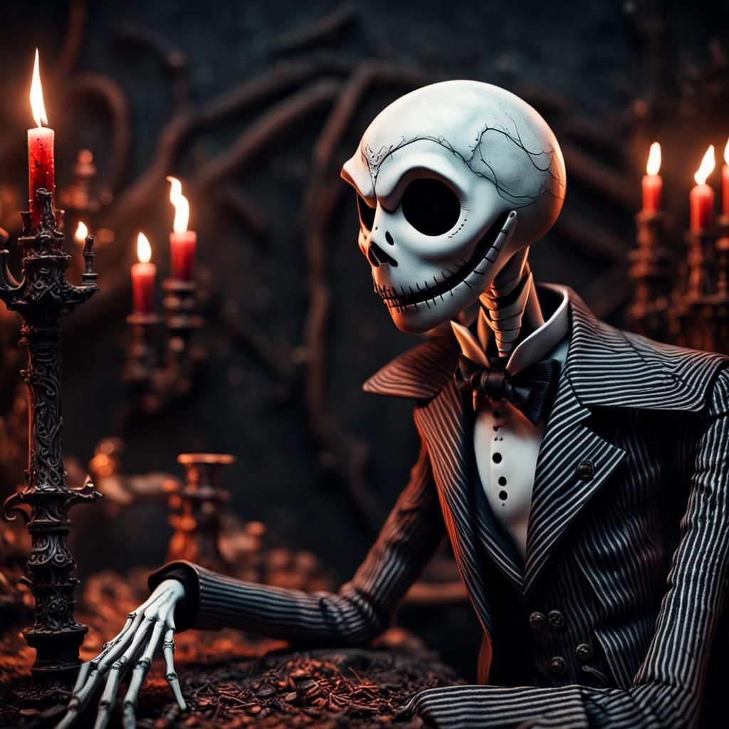 Jack Skellington - AI Generated Artwork - NightCafe Creator